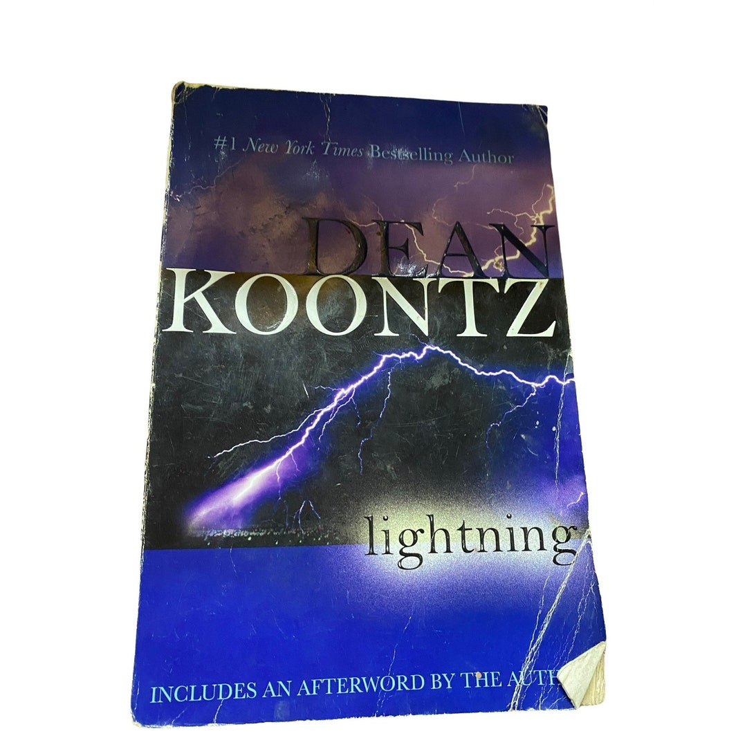Lightning Dean Koontz Hardcover Book - Etsy