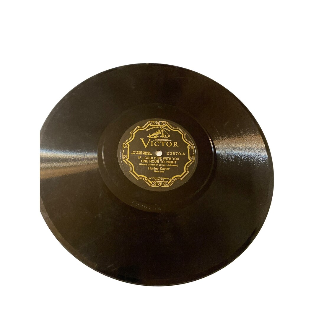 AS IS Vintage Victor Vinyl Record I'm Yours If I Could Be With You One ...