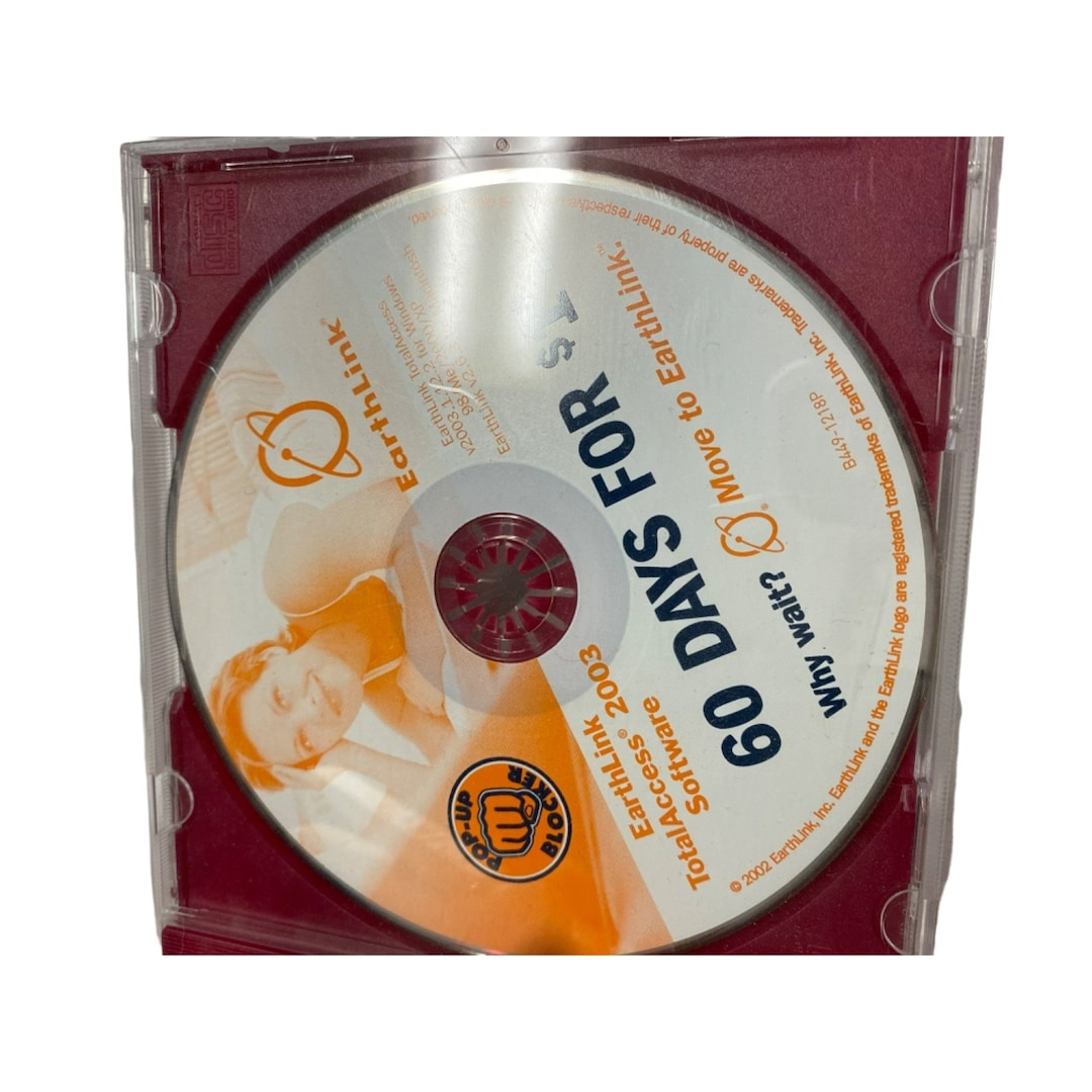 Vintage Earthlink Total Access 2003 CD ROM - Etsy
