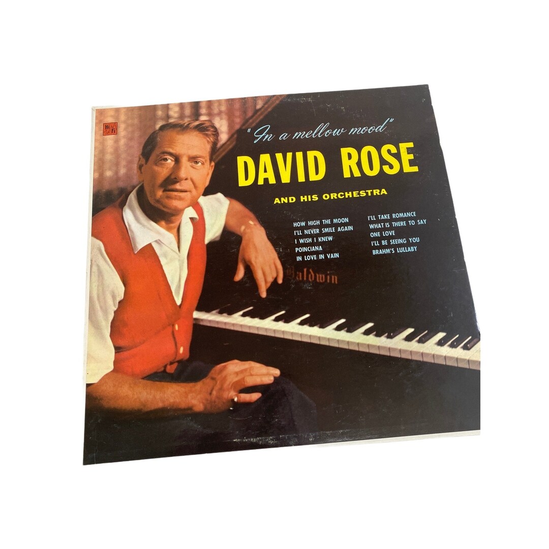 Vintage in a Mellow Mood David Rose Vinyl Record - Etsy