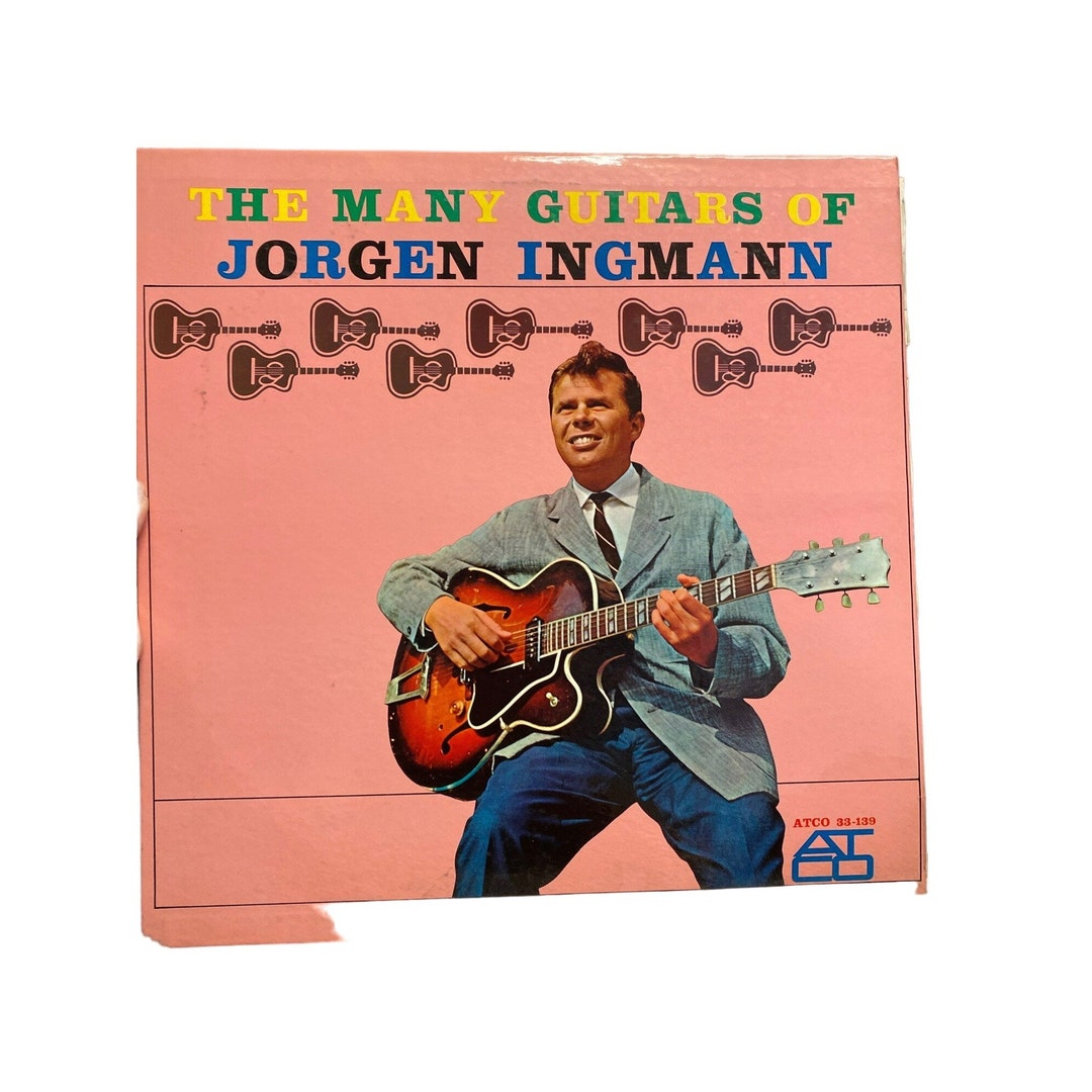 Vintage Vinyl Record the Many Guitars of Jorgen Ingmann - Etsy