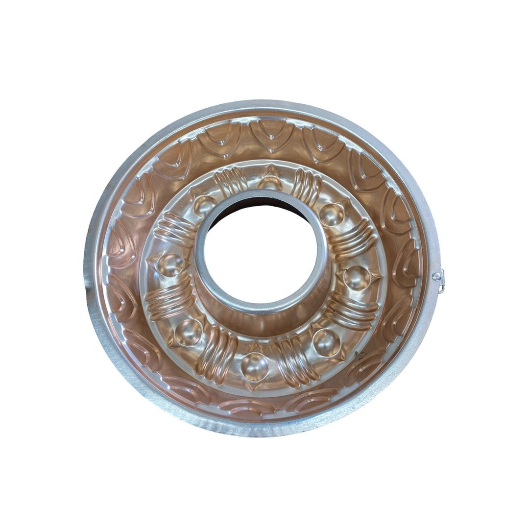 Vintage Copper Round Jello Mold Bundt Wall Hanging - Etsy