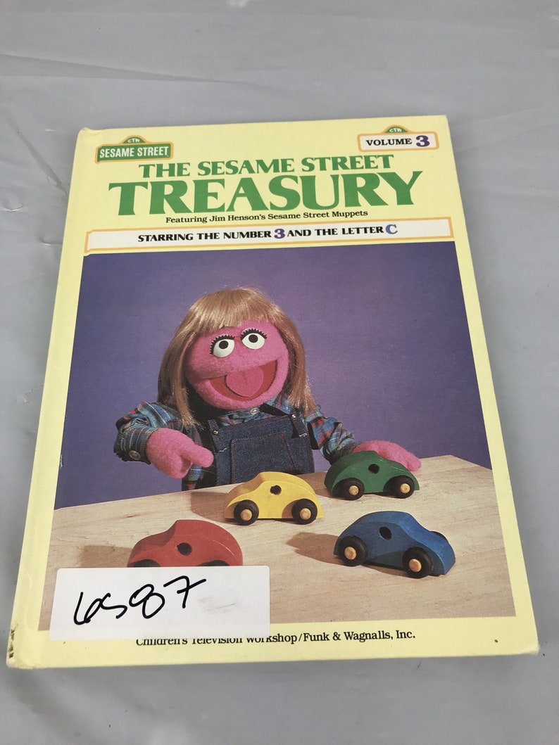 Sesame Street Treasury Volume 3 Letter C and Number 3 - Etsy