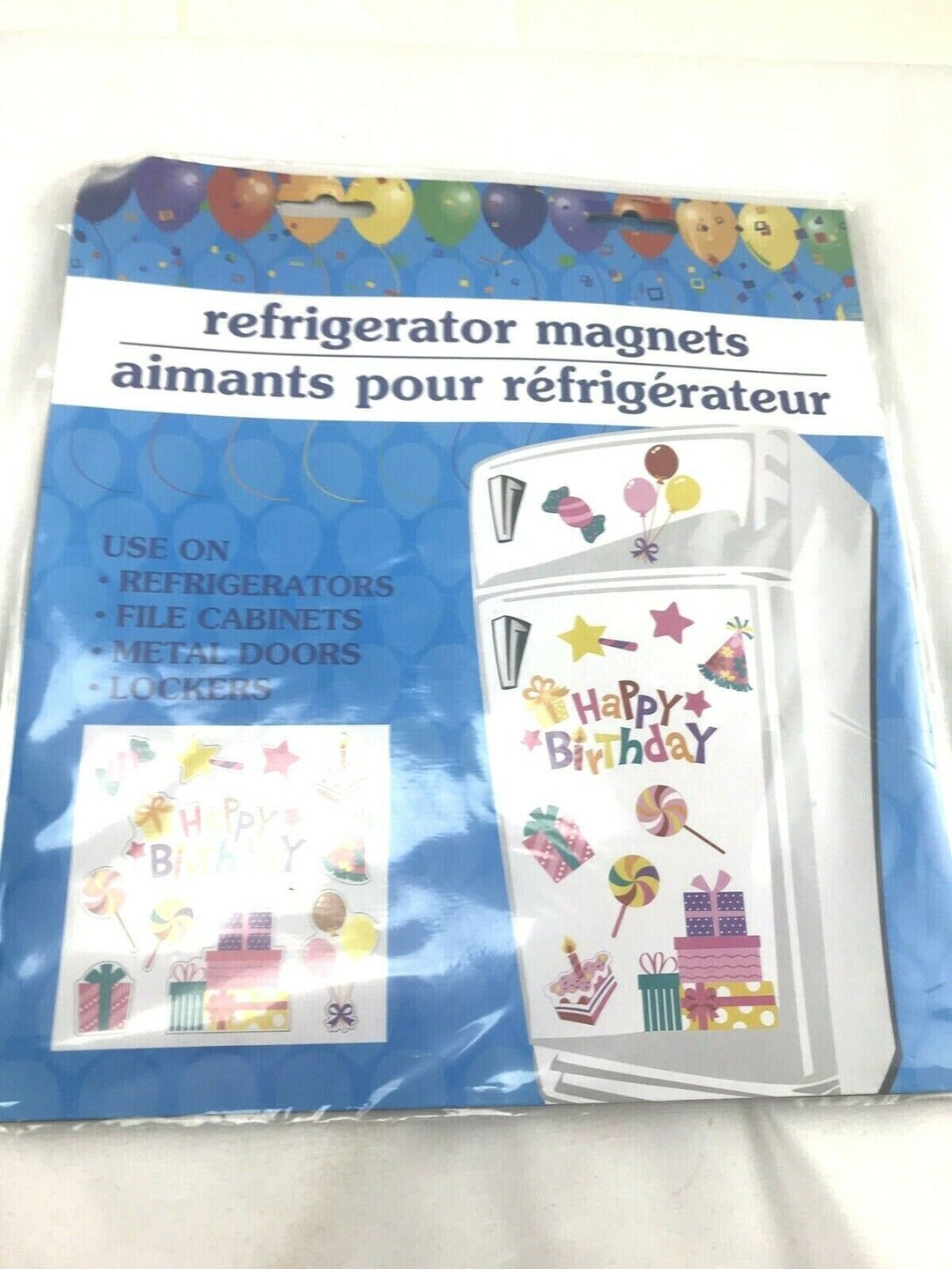 Set of Happy Birthday Magnets - Etsy UK