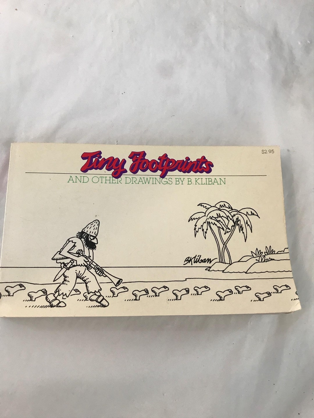 Vintage Tiny Footprints Other Drawings Bill Kliban Comics Book - Etsy