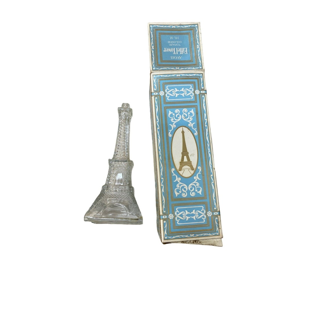 AS IS Vintage MCM Avon Eiffel Tower Empty Perfume Bottle With Box - Etsy