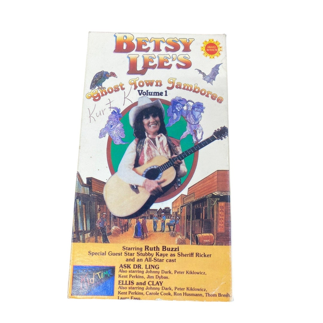 Vintage Betsy Lee's Ghost Town Jamboree VHS Tape Kitch - Etsy