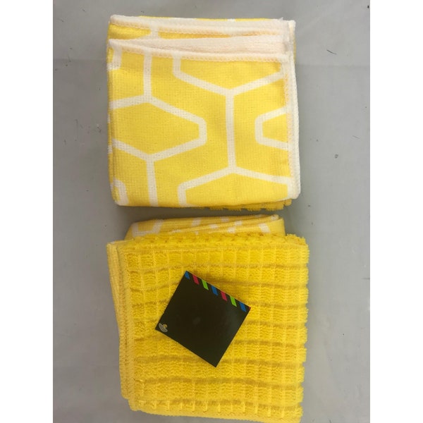 Yellow Wash Cloths - Etsy
