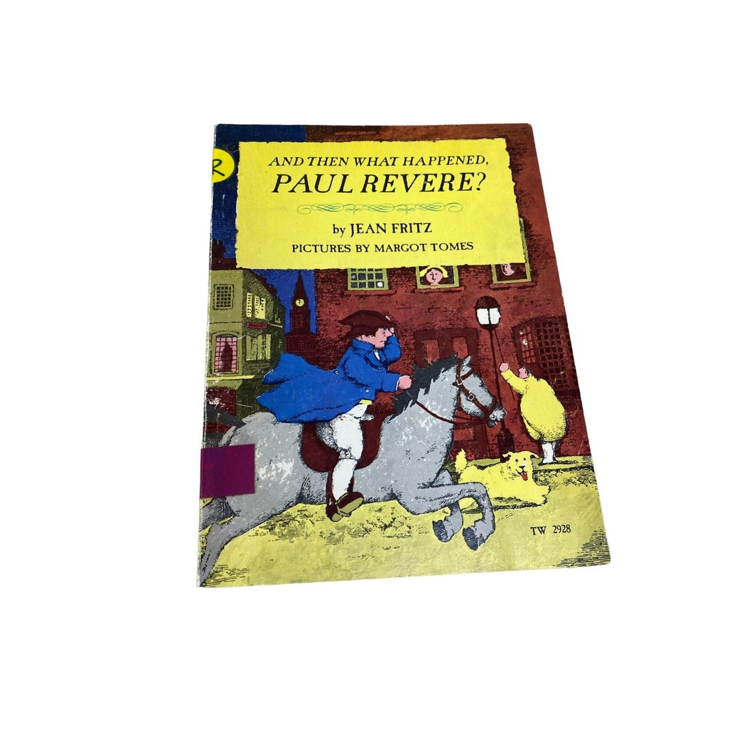 Vintage and Then What Happened Paul Revere Paperback Book - Etsy