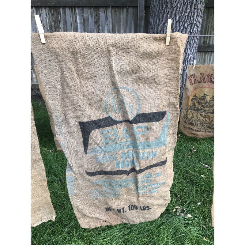 Burlap Vintage - Etsy