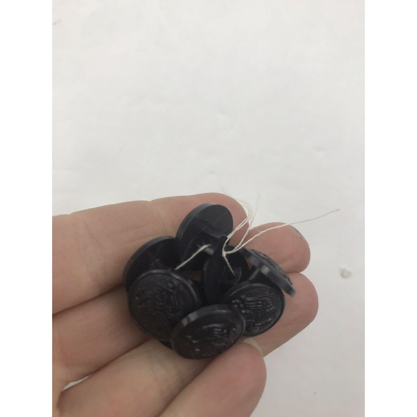 Vintage Black plastic shank buttons 2 styles craft sewing | Etsy