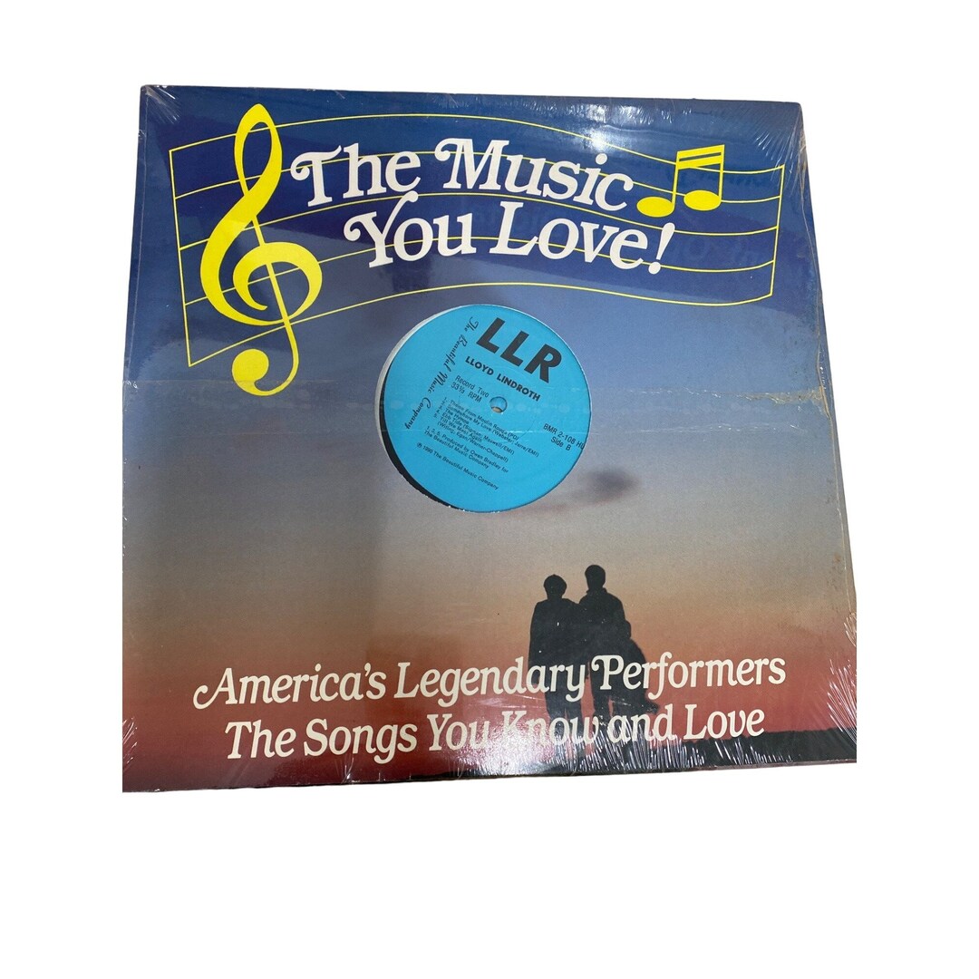 Vintage the Music You Love Llyod Lindroth Vinyl Record - Etsy