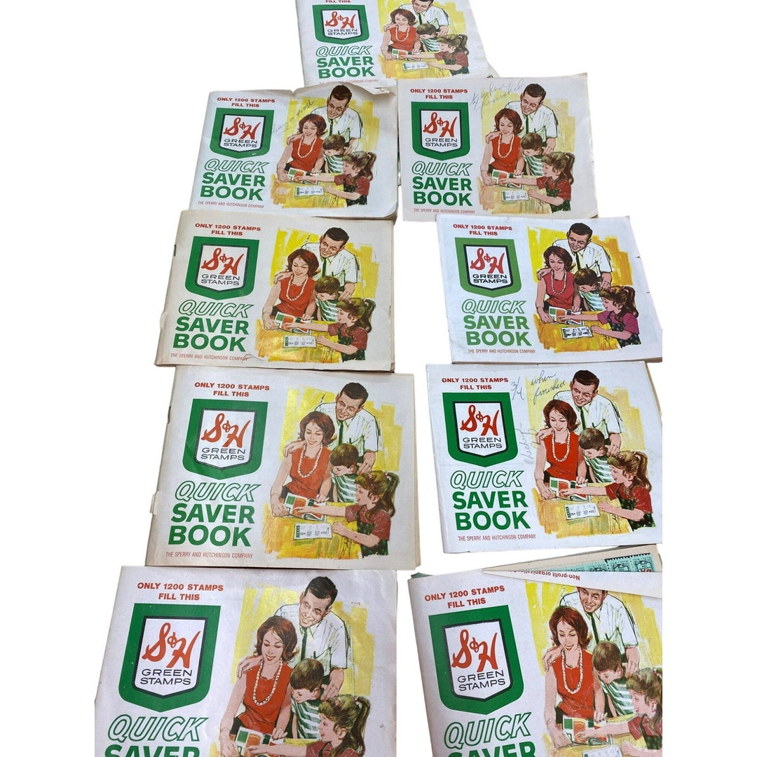 Antique 9 Pc S&h Quick Saver Booklets - Etsy