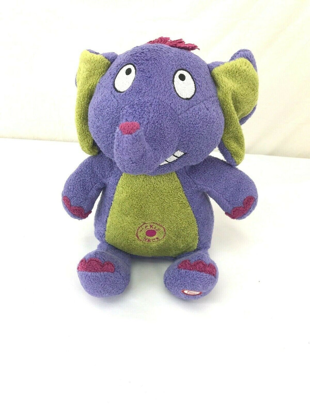 Hallmark Plush KID3176 Totally Ticklish Elephant Plush Animated Toy - Etsy