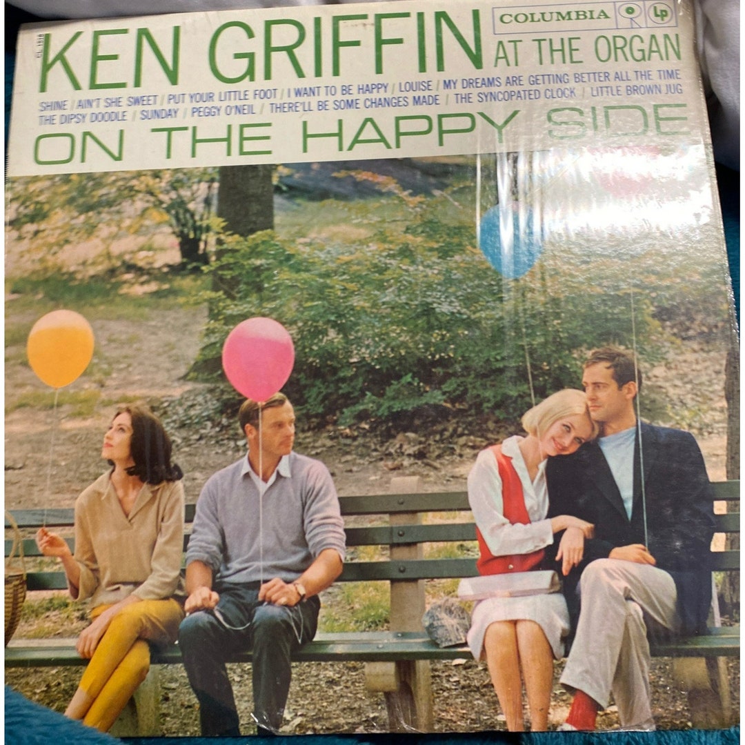 Vintage Vinyl Record Ken Griffin on the Happy Side - Etsy