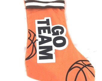 Basketball Stocking - Etsy