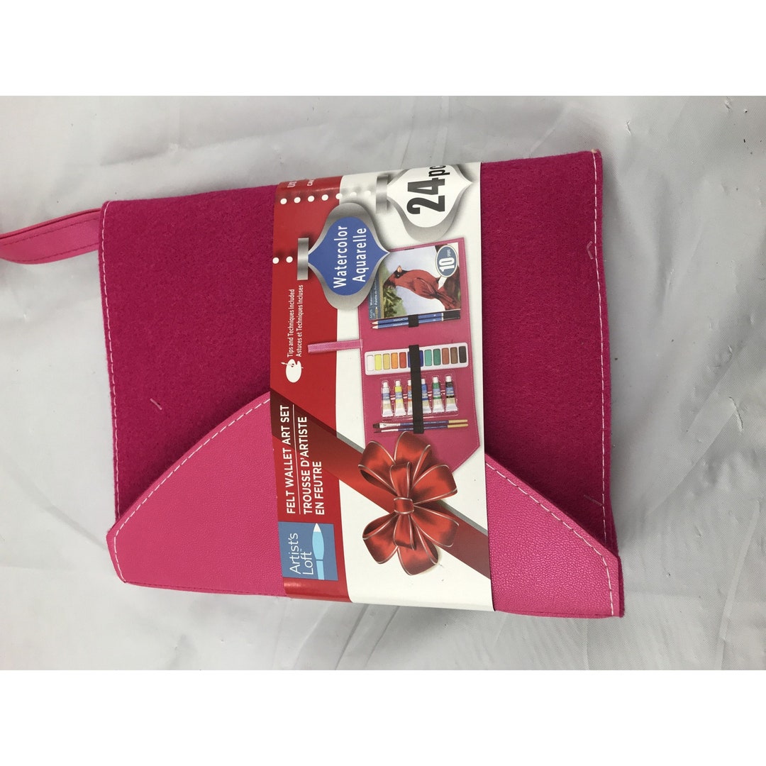 Artist's Loft Felt Wallet Art Set NWT - Etsy