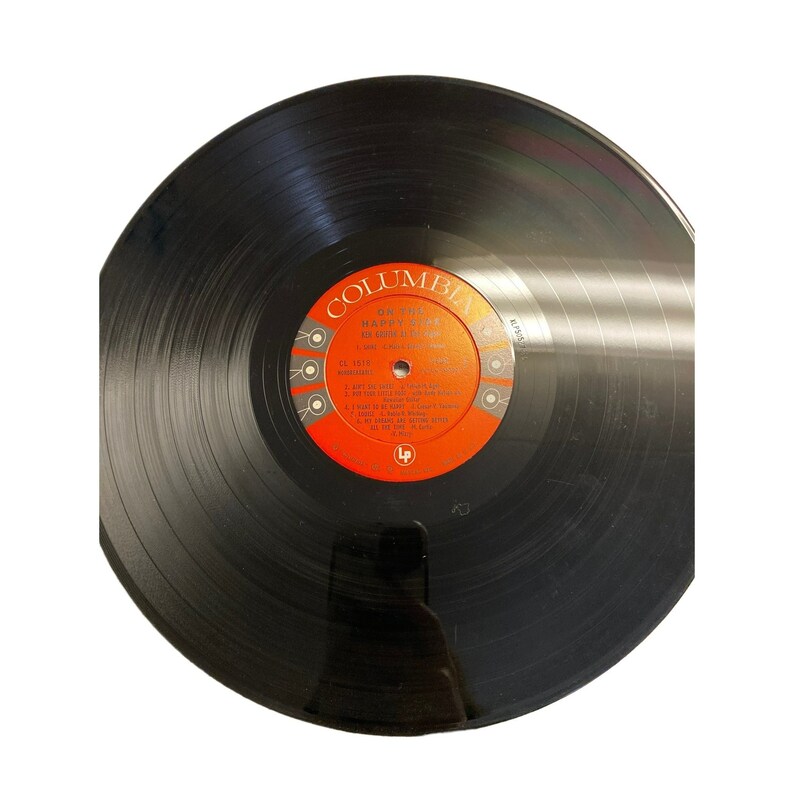 Vintage Vinyl Record Ken Griffin on the Happy Side - Etsy
