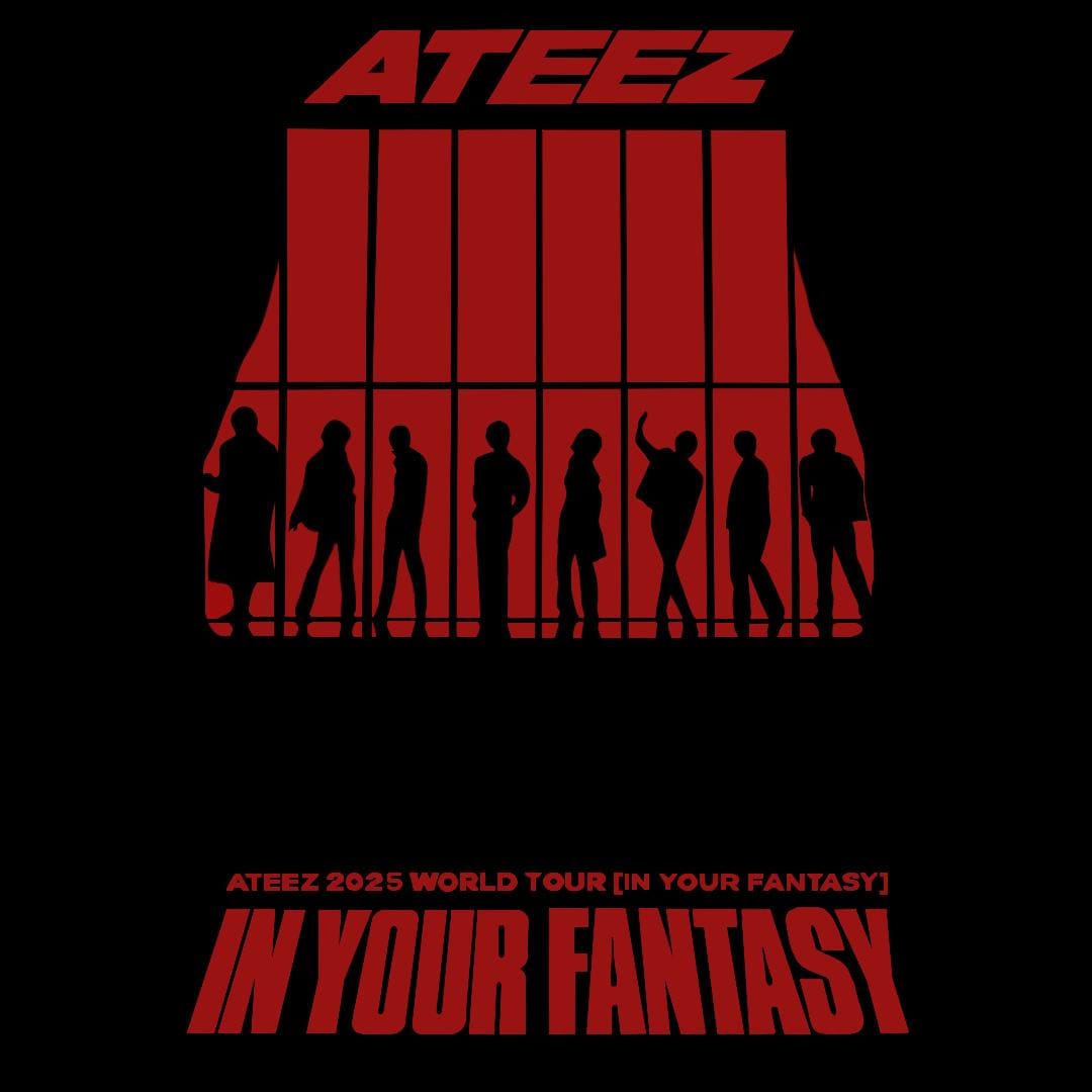 Ateez in Your Fantasy Tour Logos & City Skylines Vector Files (digital ...