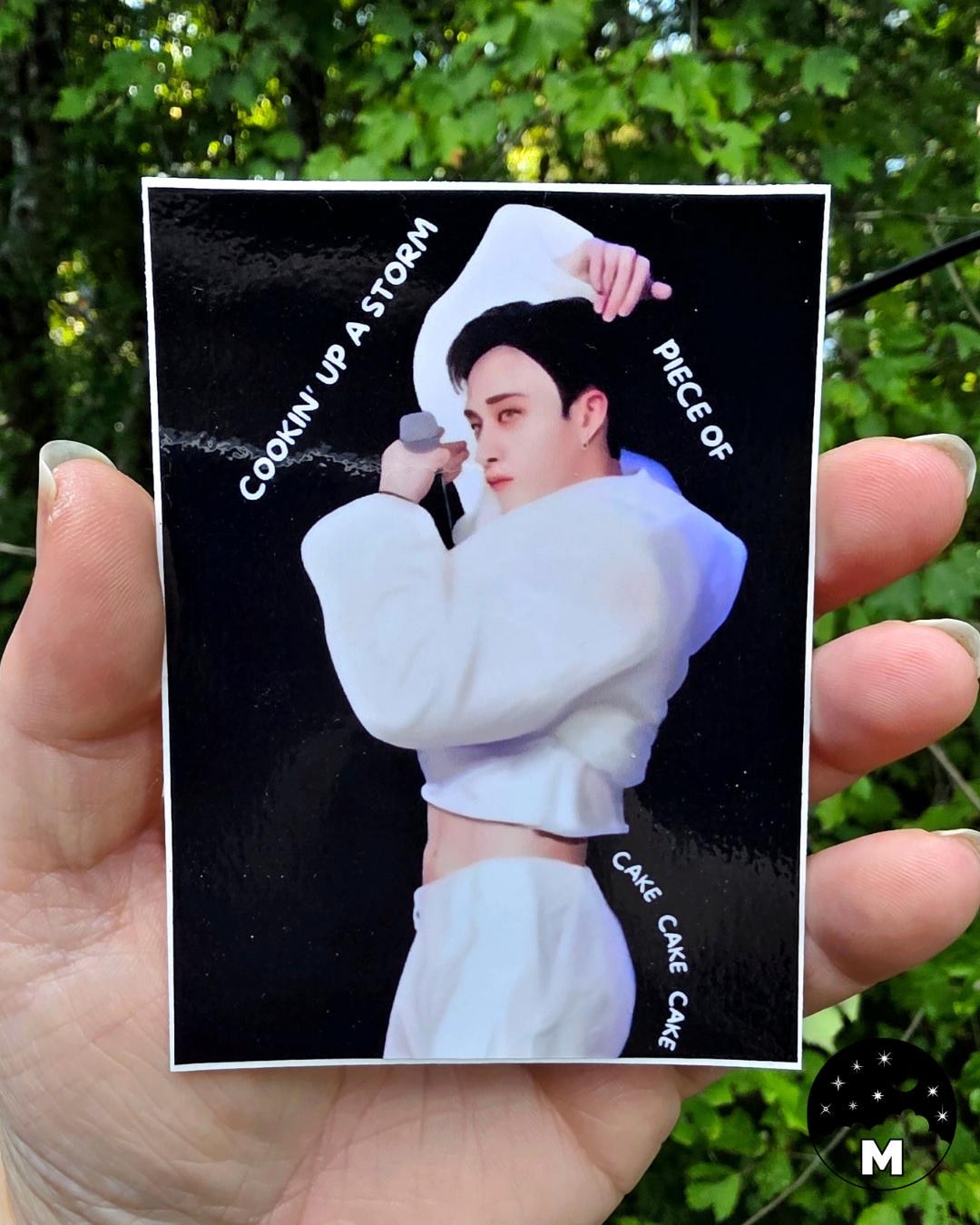 Stray Kids Bang Chan CAKE Sticker | Waterproof Vinyl | Kpop Original ...