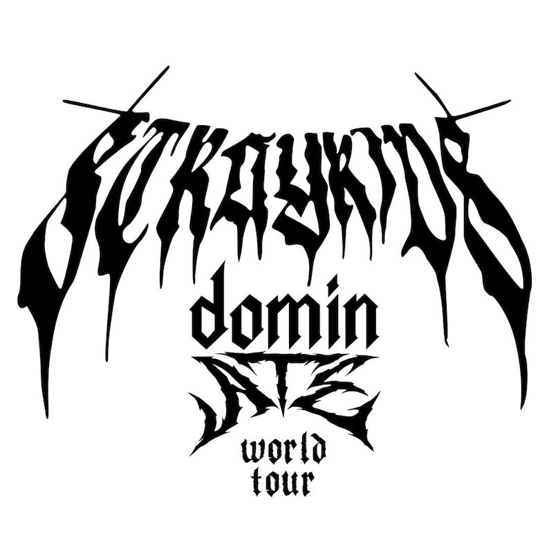 Stray Kids SKZ Dominate World Tour Logos & Cities | PNG, SVG (digital ...