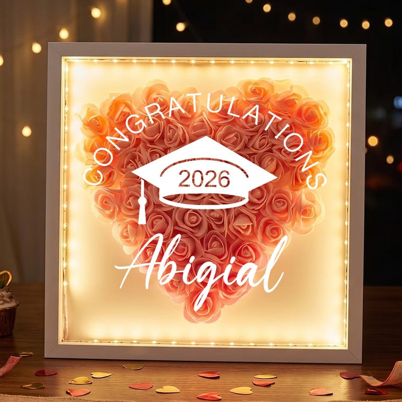 Custom Graduation Light Box - Etsy