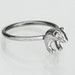 Sterling Silver Badger Ring Solid .925 Badger Rings Custom Sizes - Etsy