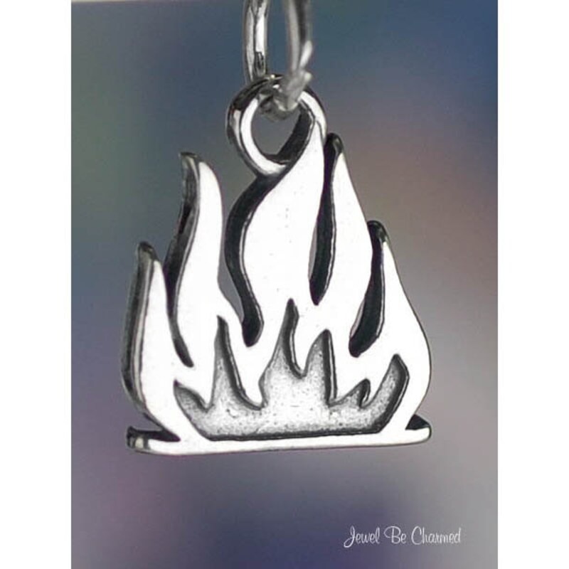 Flame Pendant - Etsy