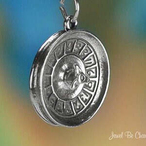 Sterling Silver Roulette Wheel Charm Casino Las Vegas Game Solid .925 ...