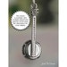 Sterling Silver Banjo Charm Musical Instrument Banjo Player Solid .925 ...