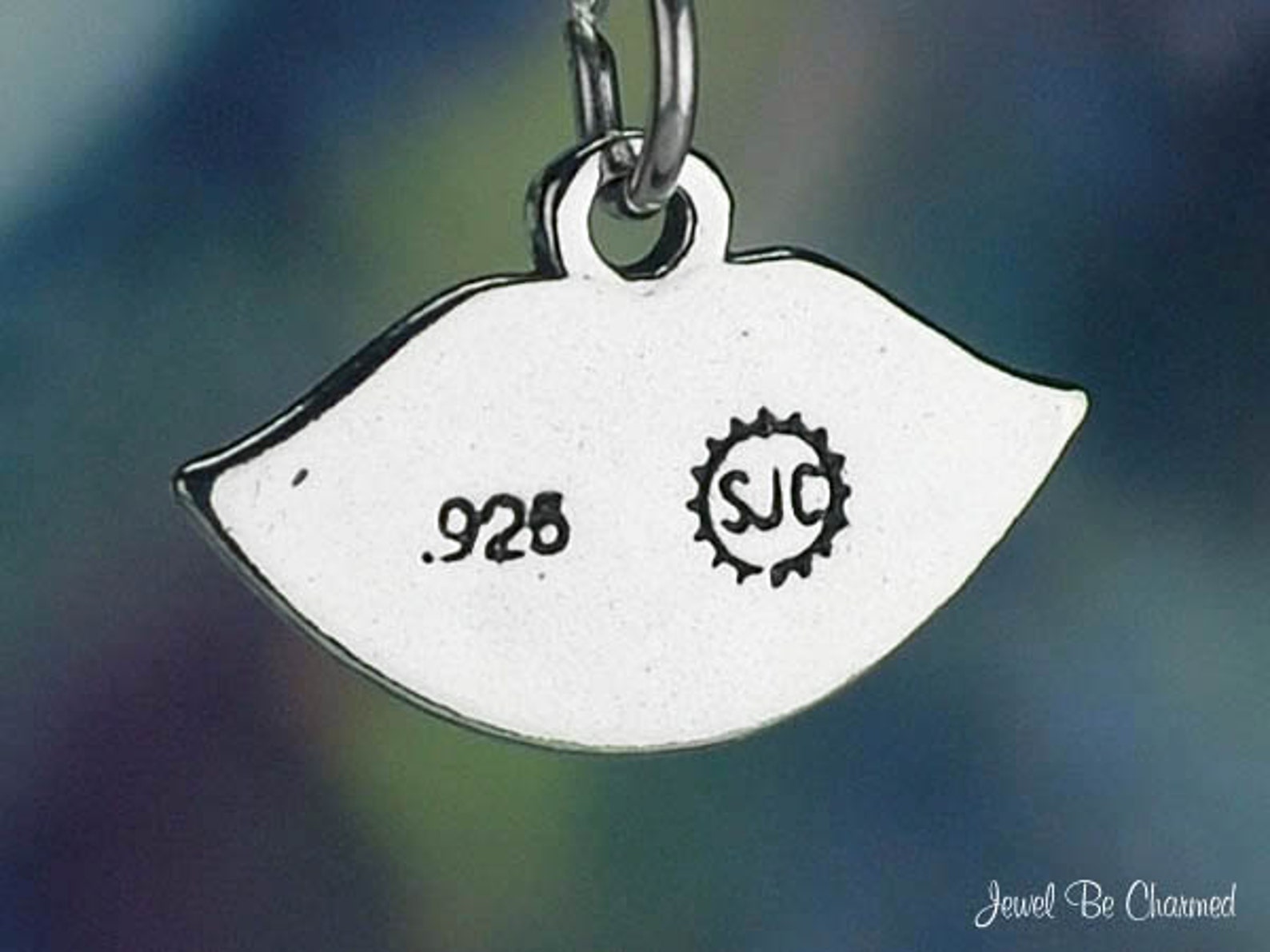 Sterling Silver Lips Charm Kiss for Kissing Love Designs Solid - Etsy