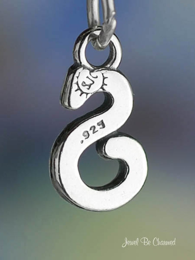 Sterling Silver Script Letter S Charm Initial Cursive Shiny | Etsy