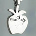 Sterling Silver Turquoise Apple Charm Apples Fruit Small Solid .925 - Etsy
