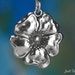 Sterling Silver Poppy Charm Garden Flower or Armistice Day Solid .925 ...