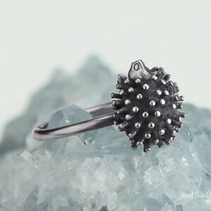 Sterling Silver Hedgehog Ring Solid .925 Hedgehog Rings Custom Sizes - Etsy