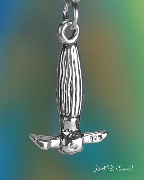 Sterling Silver Hand Hoe Gardening Weeding Tool Charm 3D Solid .925 - Etsy