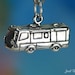 Sterling Silver Motorhome Recreational Vehicle RV Charm 3D Solid .925 ...