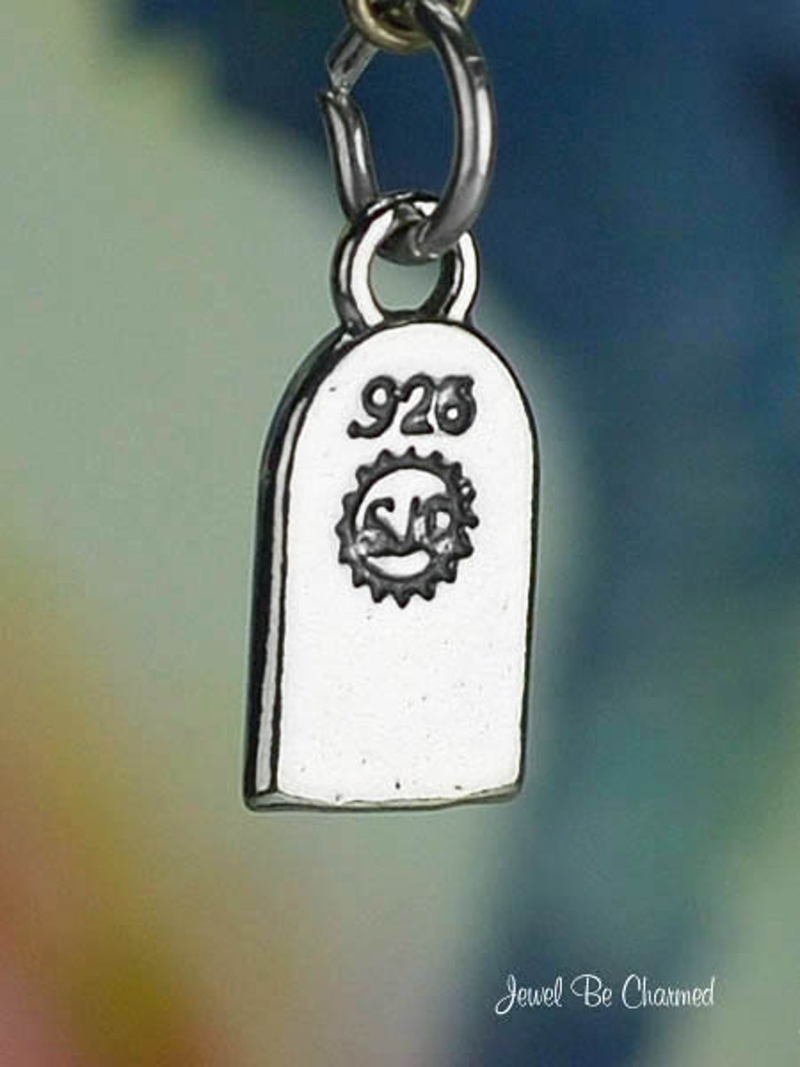 Sterling Silver Tombstone Charm RIP Grave Dead Rest in Peace - Etsy