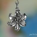 Sterling Silver Daylily or Lily Charm Garden Flower Lilies Solid .925 ...