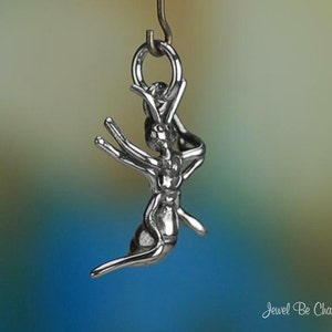 Sterling Silver Ant Charm Six Legged Insect Picnic Ants 3D Solid .925 ...