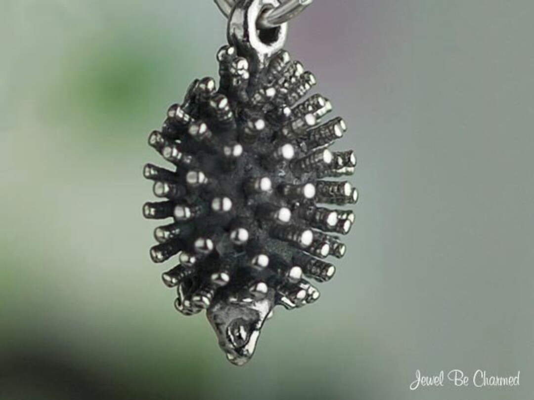 Sterling Silver Hedgehog Charm Garden or Pet Hedgehogs Solid .925 - Etsy
