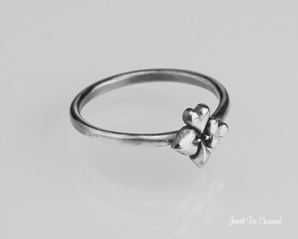 Sterling Silver Playing Card Suits Ring Solid .925 Card Game | Etsy