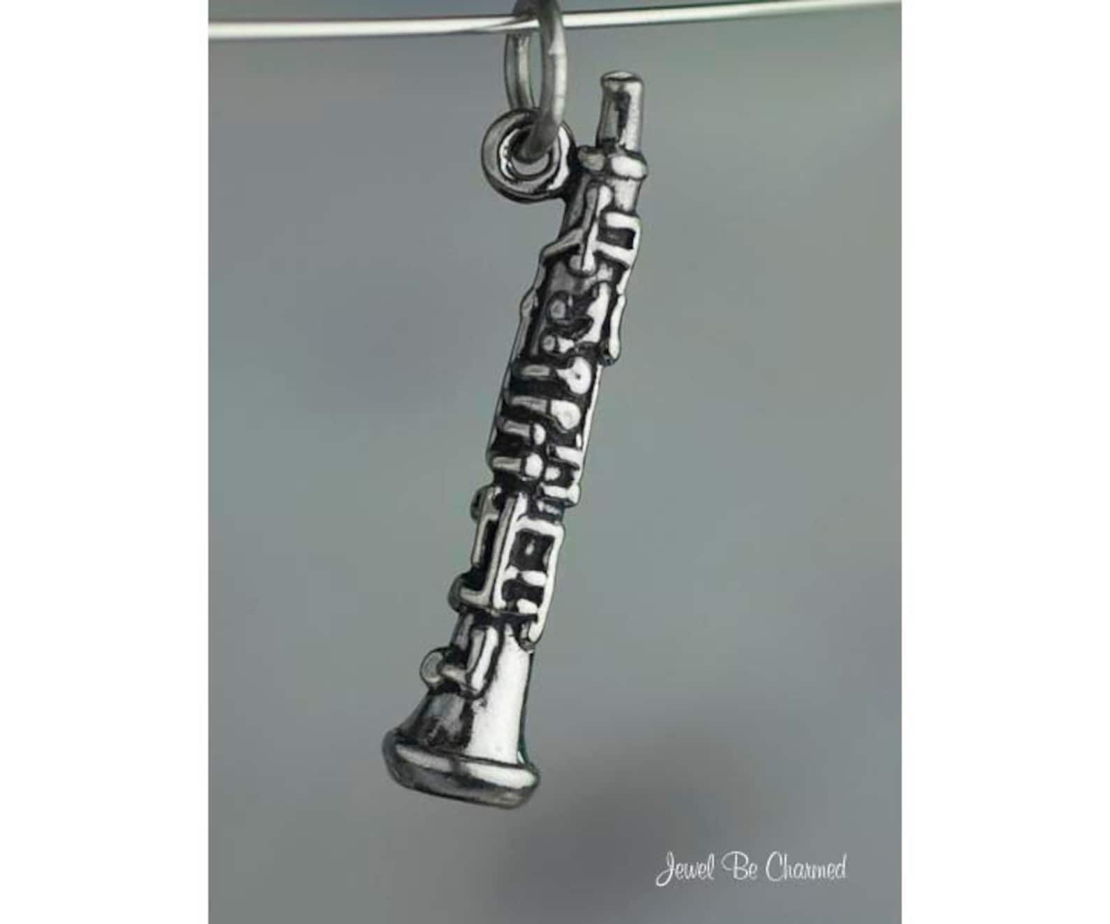 Sterling Silver Oboe Charm Instrument Music Oboist Musician - Etsy