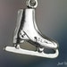 Sterling Silver Ice Skate Charm Skating Figure Skaters 3D Solid .925 - Etsy
