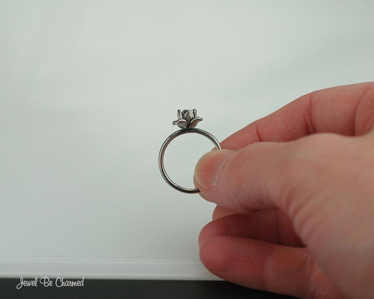 Sterling Silver Tulip Ring Pretty Spring Flower Solid 925 - Etsy