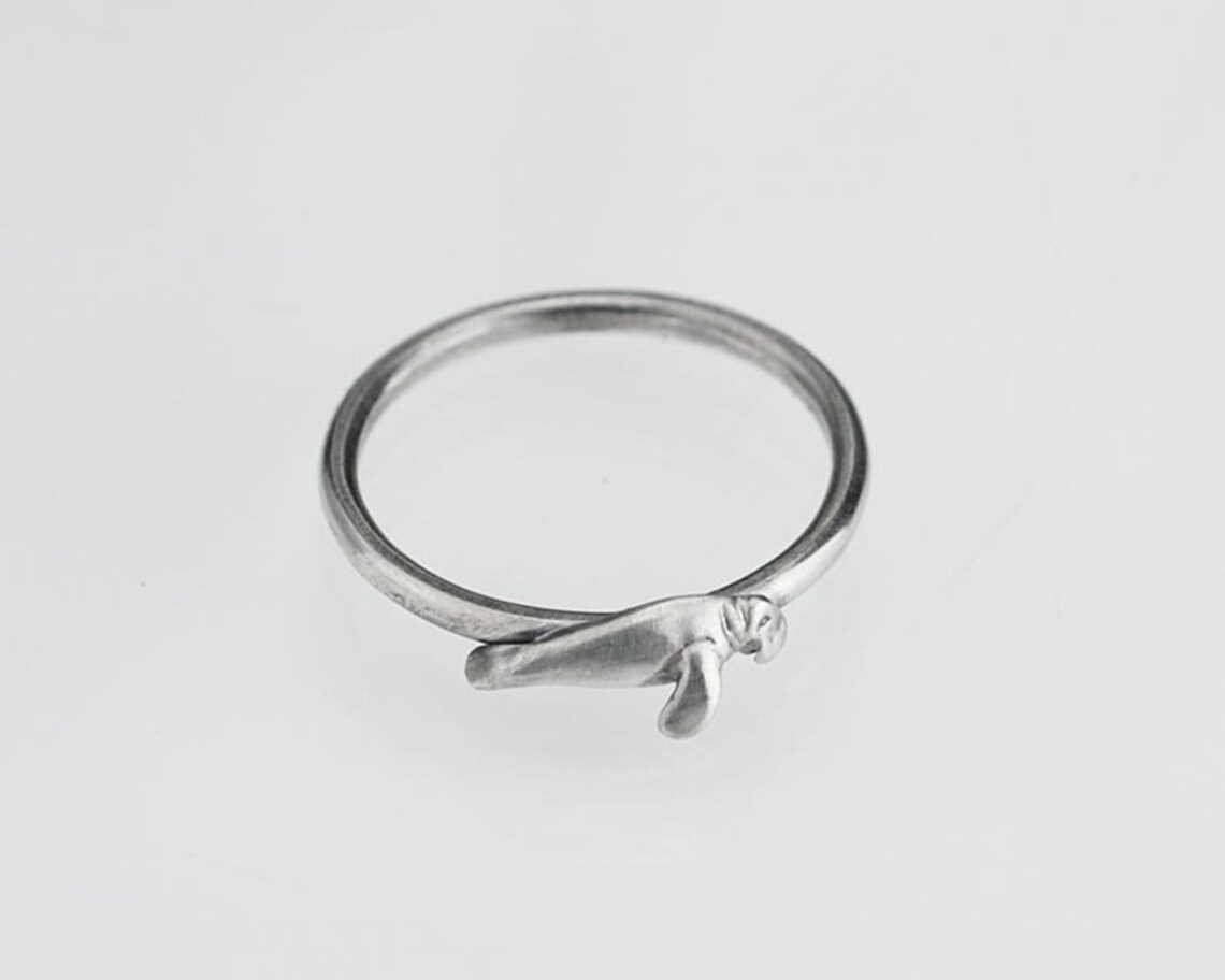 Sterling Silver Manatee Ring Solid .925 Manatee Rings Custom - Etsy