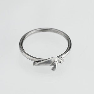 Sterling Silver Manatee Ring Solid .925 Manatee Rings Custom Sizes - Etsy