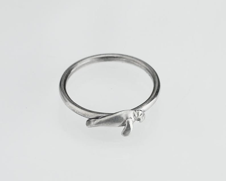 Sterling Silver Manatee Ring Solid .925 Manatee Rings Custom - Etsy