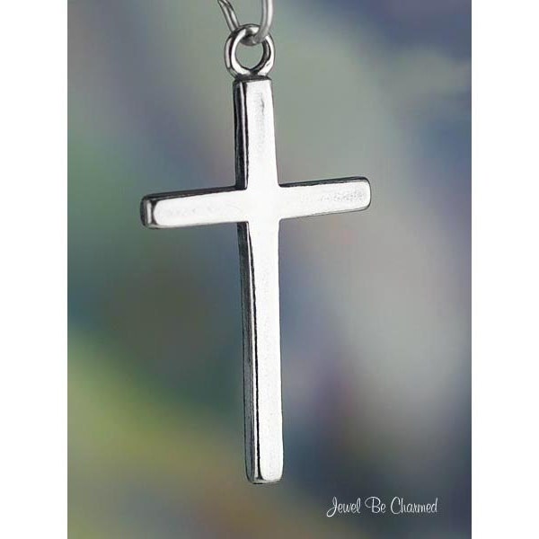 Silver Cross - Etsy