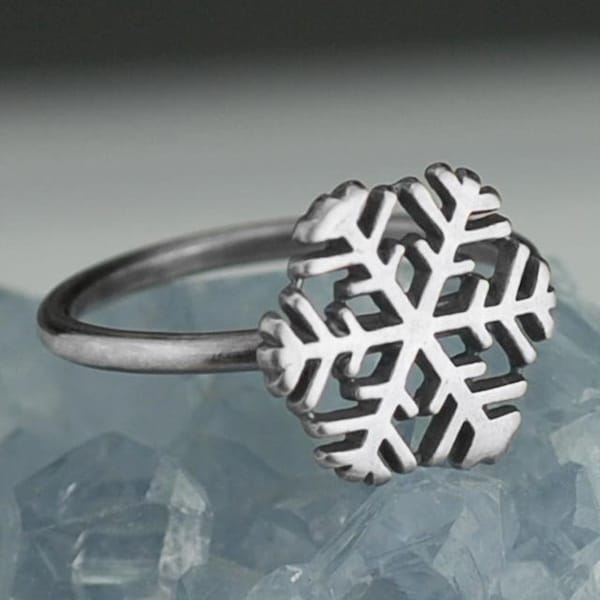 Snowflake Ring - Etsy